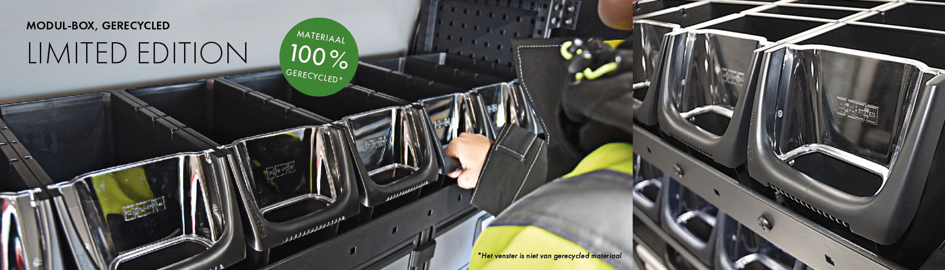 Bedrijfswageninrichting op maat (Lichtgewicht) | Modul-System